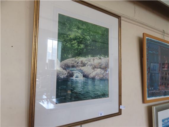 John R. Todd | Waterfall | MutualArt