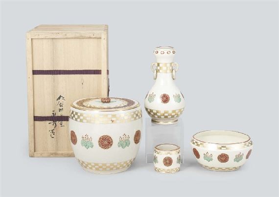 Eiju Yaguchi I | Kaigu (a matched set of tea utensils) (a set of 4 ...