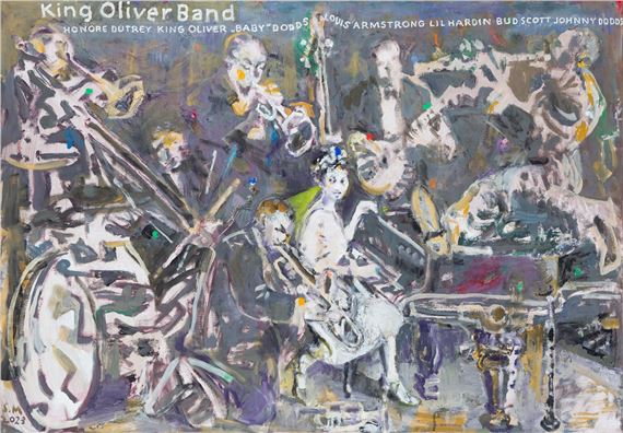 Stanisław Młodożeniec | King Oliver Band (2023) | MutualArt