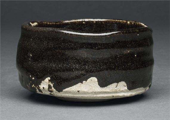 Tokuro Kato | Seto black tea bowl (1959) | MutualArt