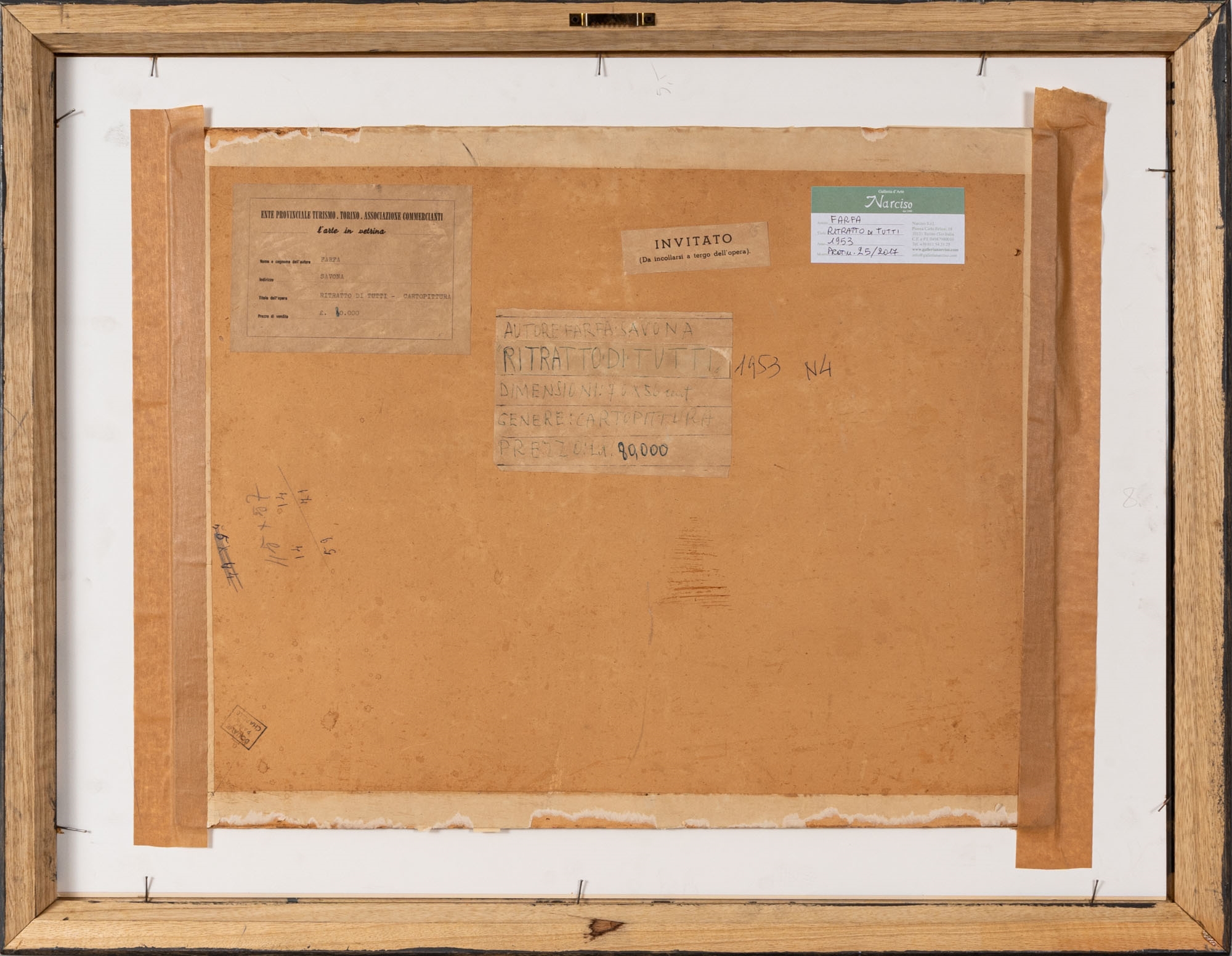 Farfa | Ritratto di tutti (1953) | MutualArt