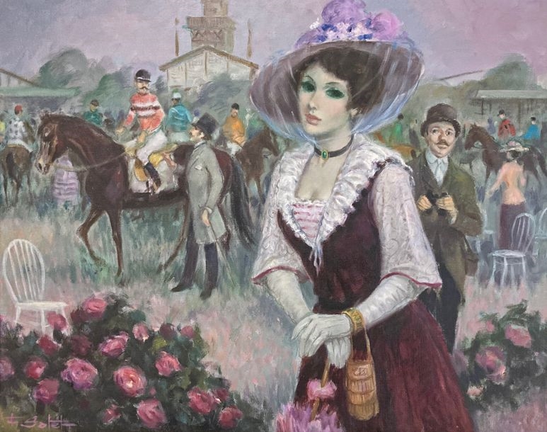 François Batet | At the races | MutualArt