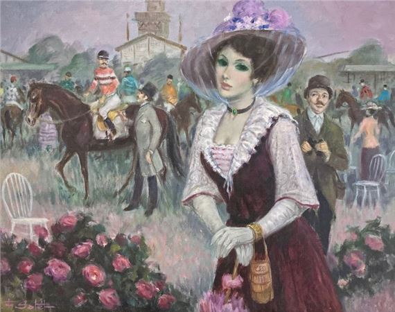 François Batet | At the races | MutualArt