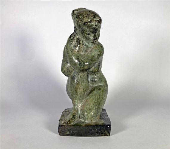 Guy Charles Revol | Kneeling woman (1979) | MutualArt