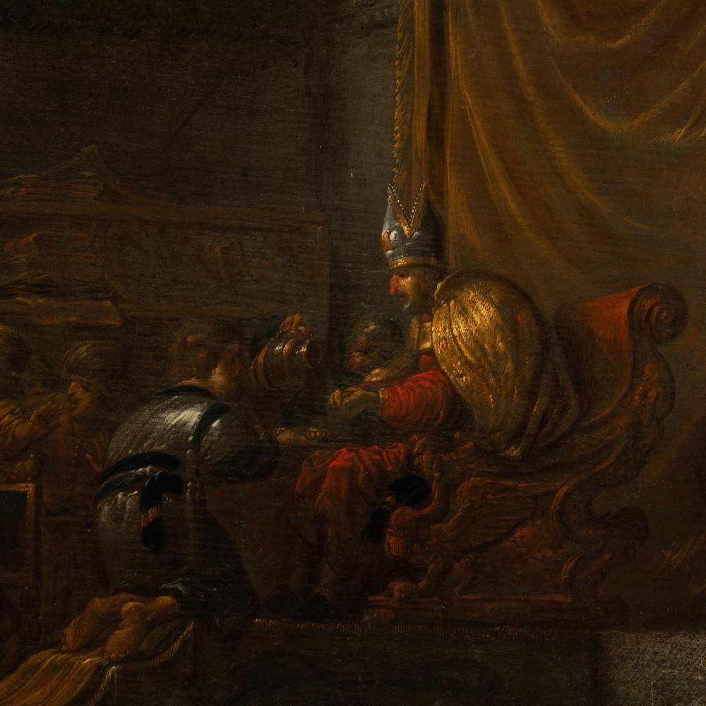 Leonaert Bramer | Pilate washing his hands | MutualArt