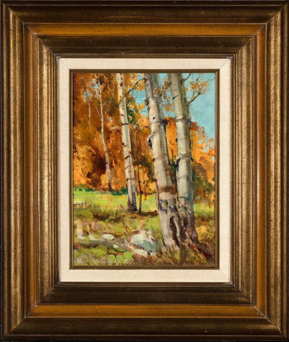 Frederick W. Becker | Aspens Taos Canyon | MutualArt