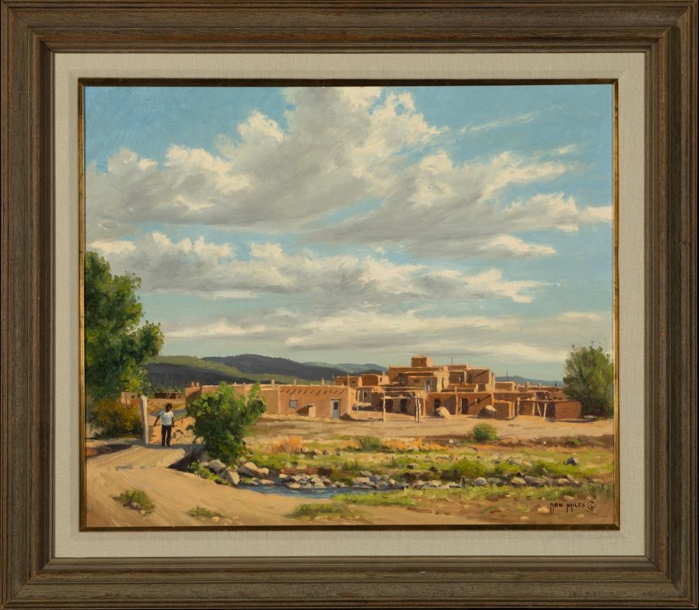 Don Miles | Taos Afternoon (1980) | MutualArt
