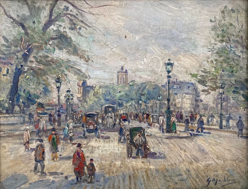 Gustave Madelain | The animated Marie Bridge | MutualArt