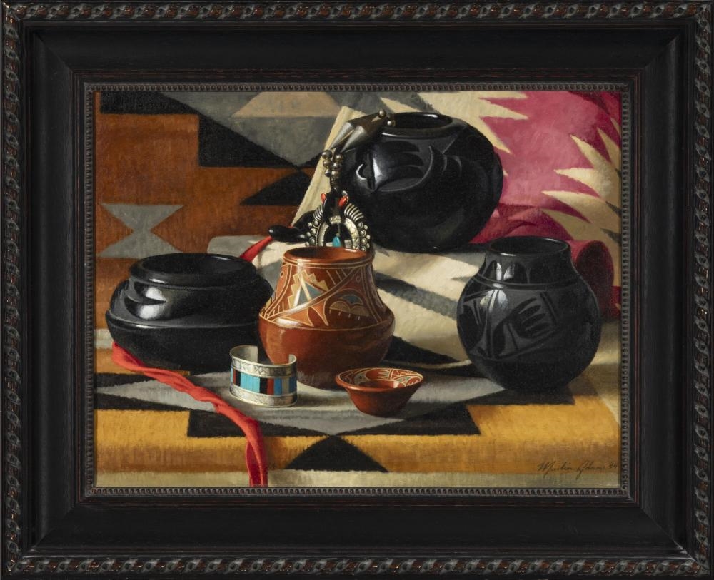 Marlin Adams | Pottery Still Life (1984) | MutualArt
