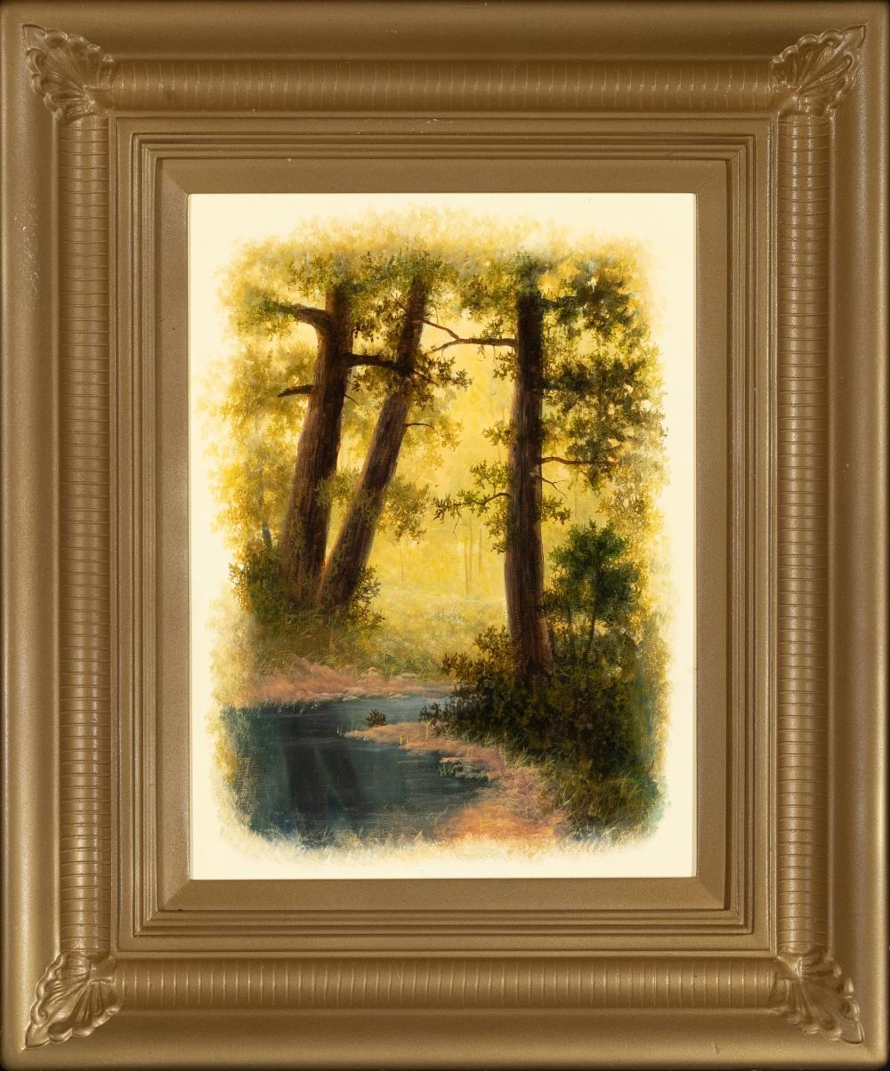 Robert De Leon | Woodland Brook (1995) | MutualArt