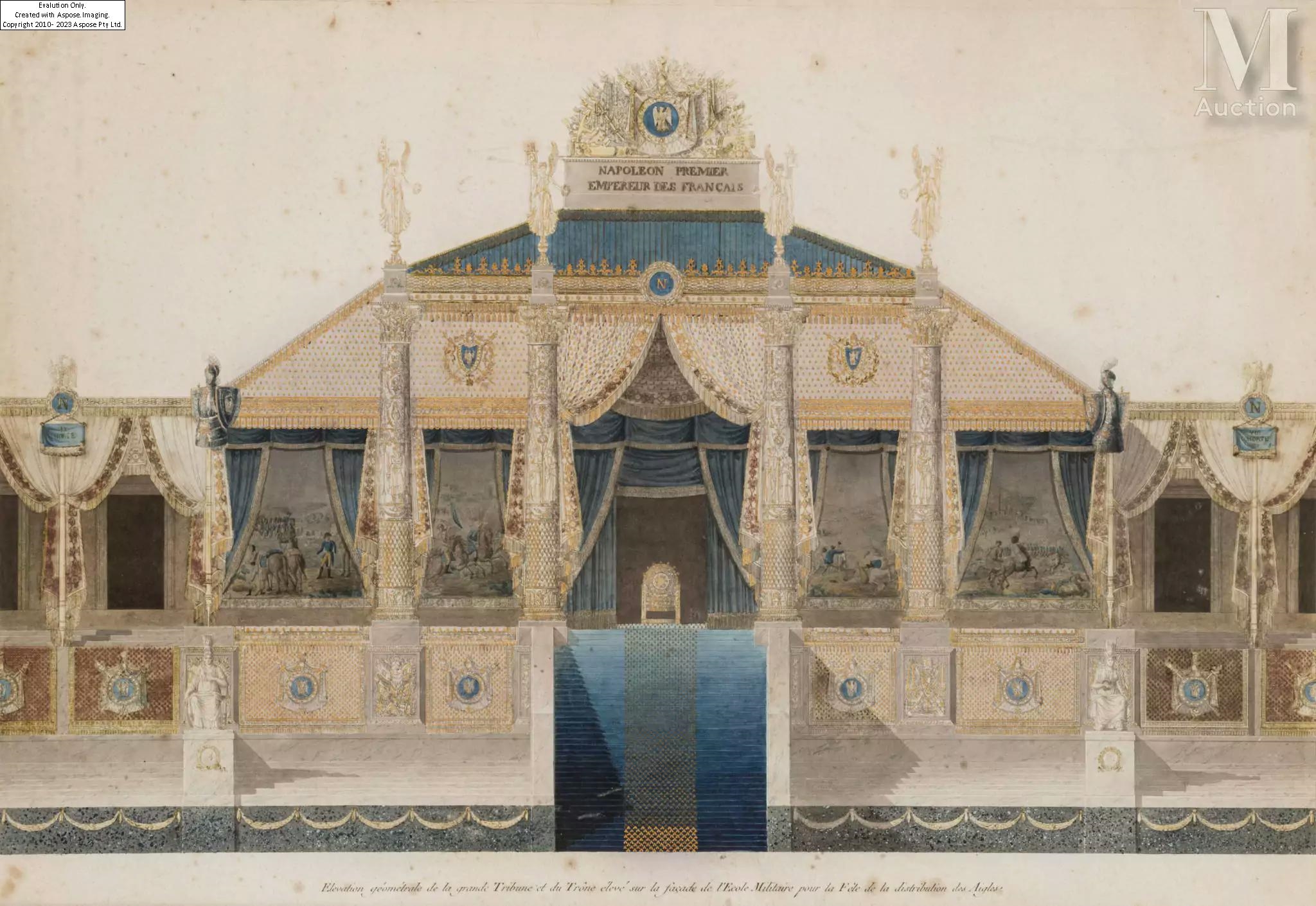 Charles Percier | Charles PERCIER (Paris, 1764-1838) et Pierre François ...