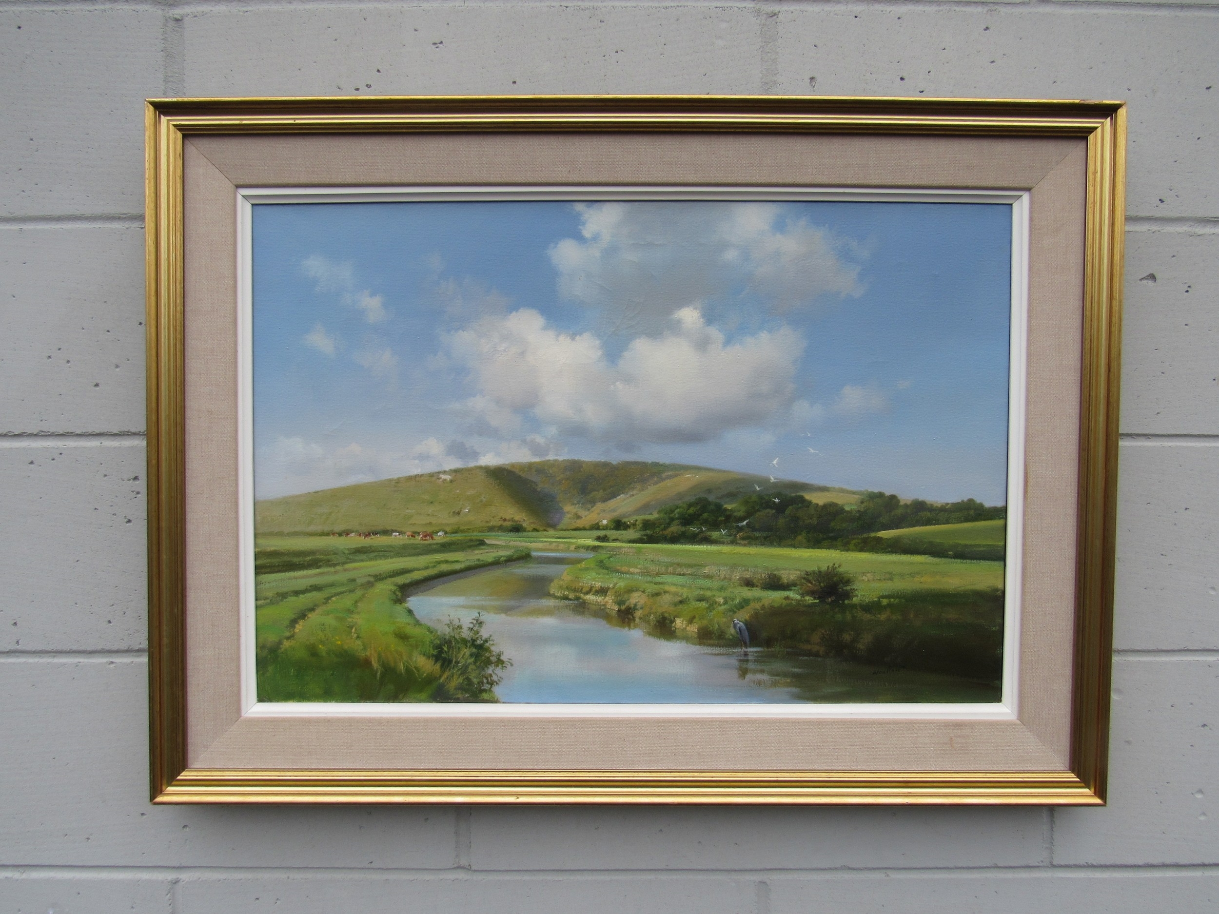 Frank Wootton | Under the Downs - High and over and the River Cockmere ...