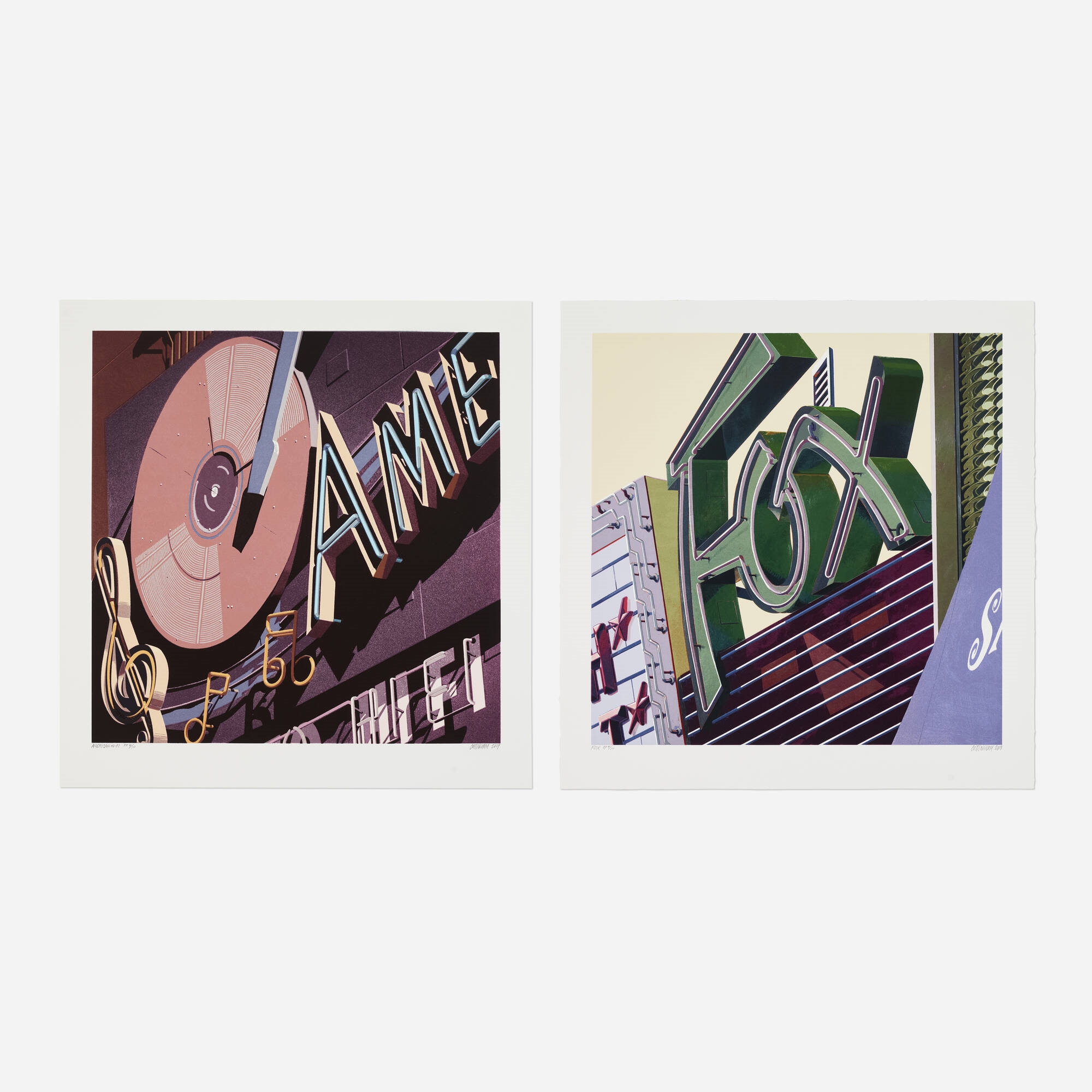 Robert Cottingham | Roxy (2000) | MutualArt