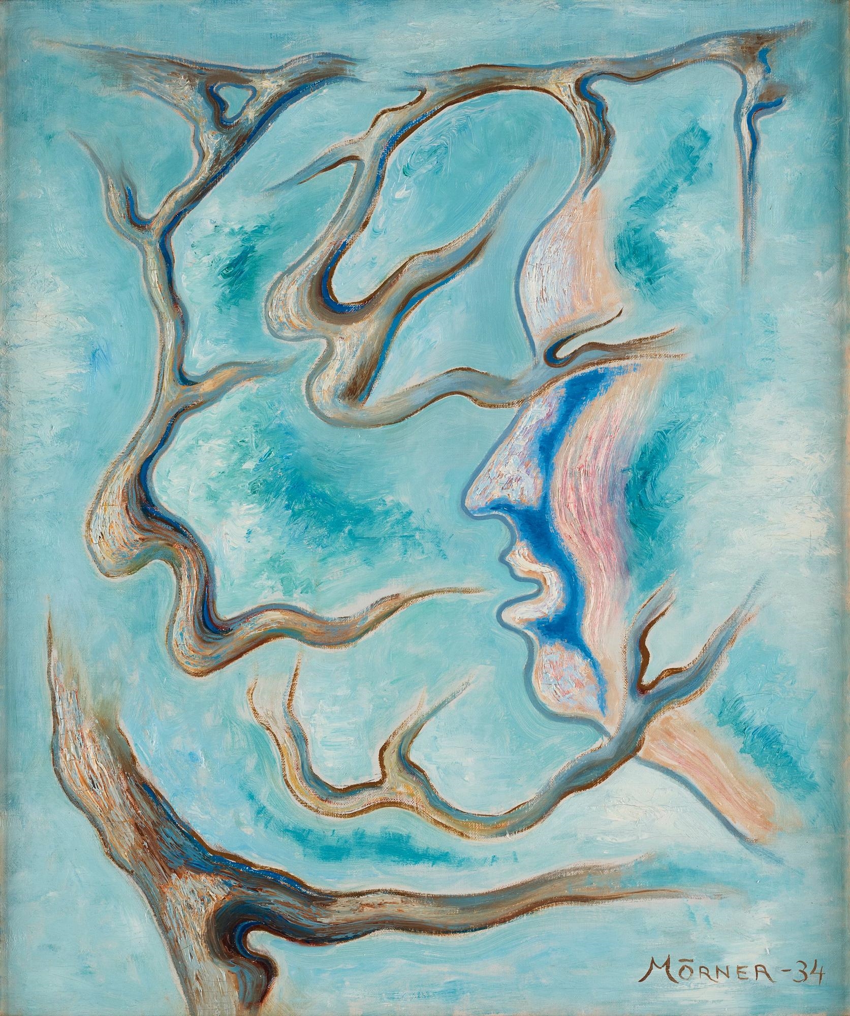 Stellan Mörner | Viskning i snö (1934) | MutualArt