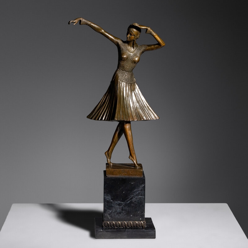 Demétre H. Chiparus | Starfish Dancer | MutualArt