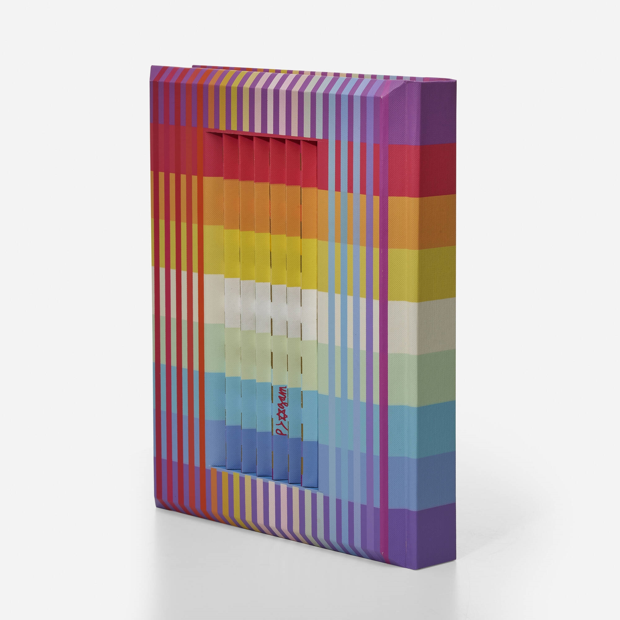 Yaacov Agam | The Agam Rainbow Torah (1992) | MutualArt