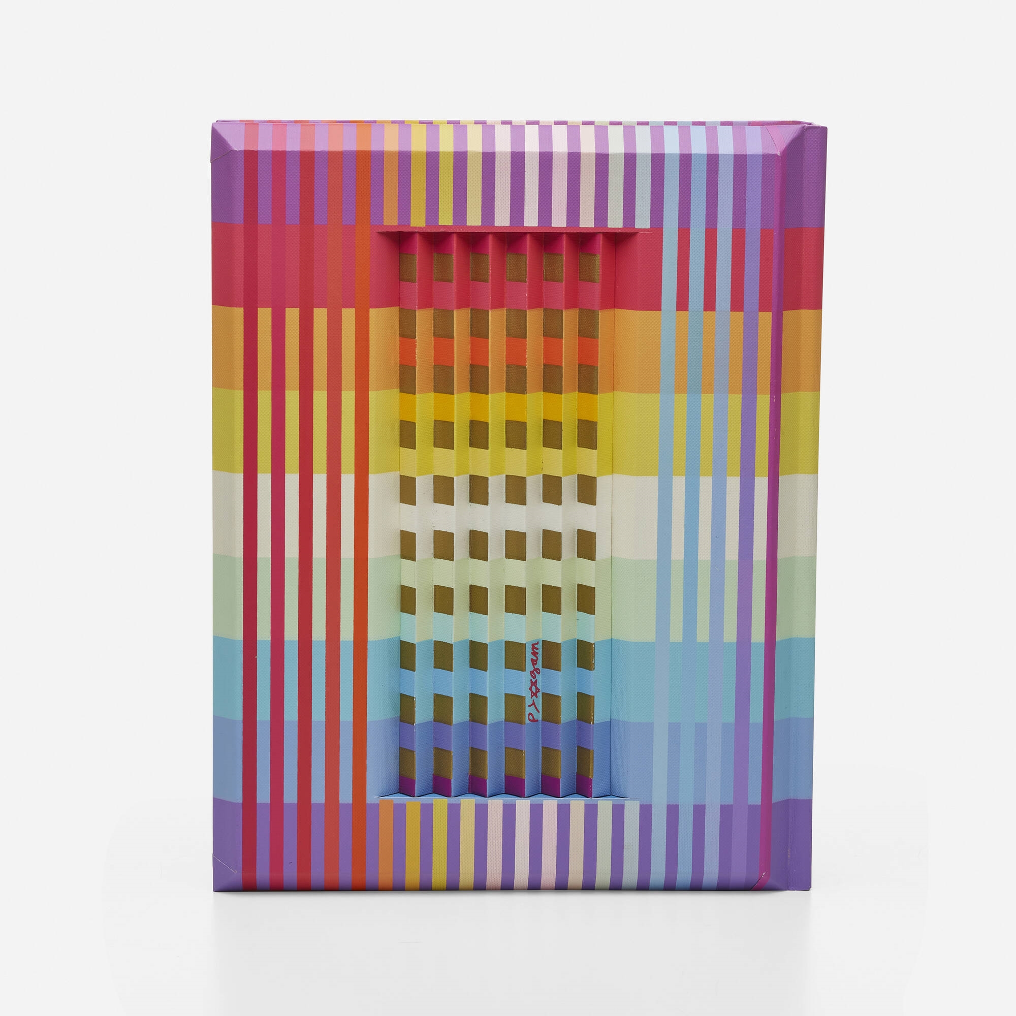Yaacov Agam | The Agam Rainbow Torah (1992) | MutualArt