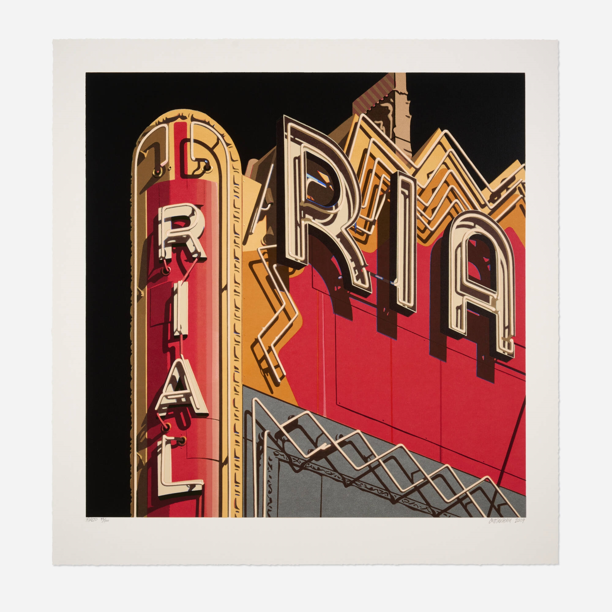 Robert Cottingham | Roxy (2000) | MutualArt