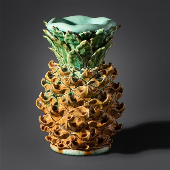 Kate Malone | Kate Malone(English, b. 1959)Rugged Pineapple Vase, c ...