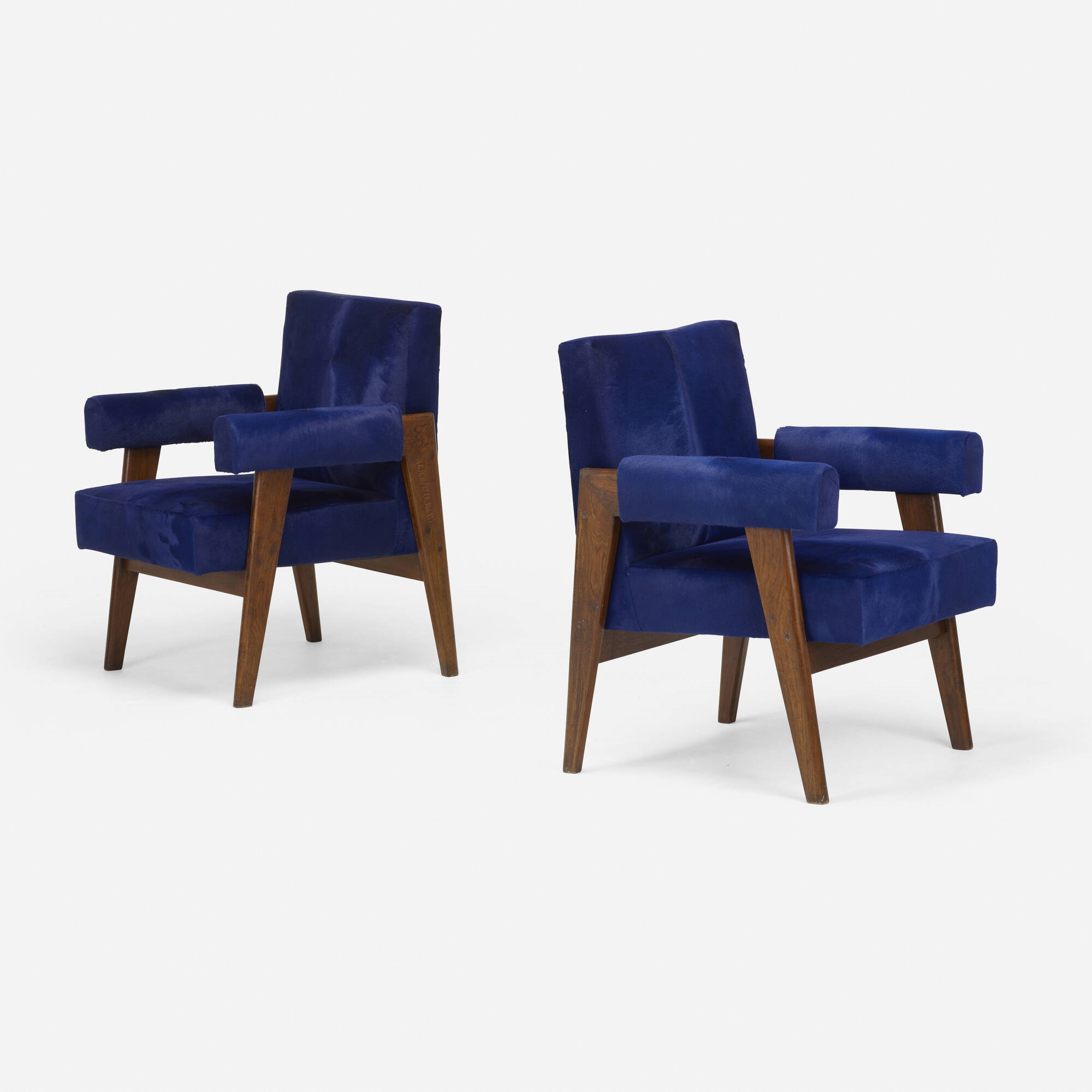 Pierre Jeanneret | Advocate chairs for the High Court, Chandigarh, pair ...