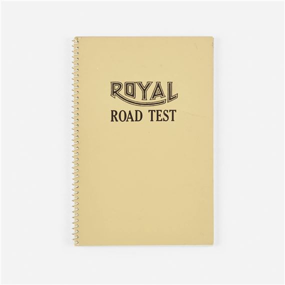 Ed Ruscha | Royal Road Test (1967) | MutualArt