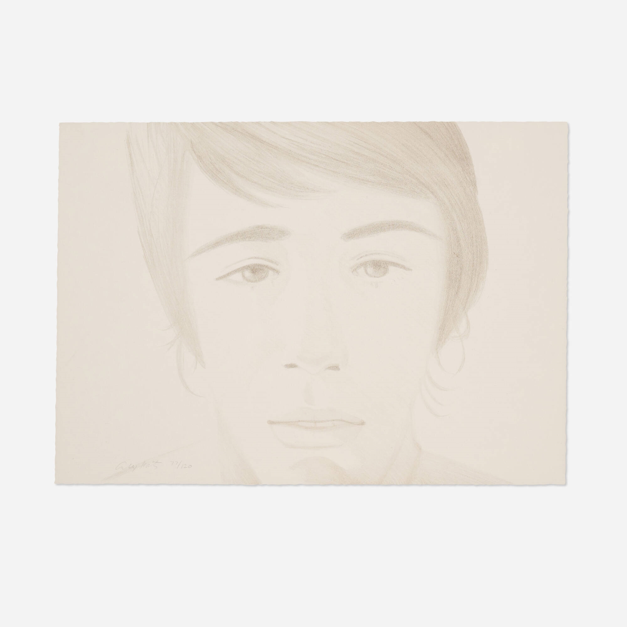 Alex Katz | Vincent (from the Prints for Phoenix House portfolio (1972 ...