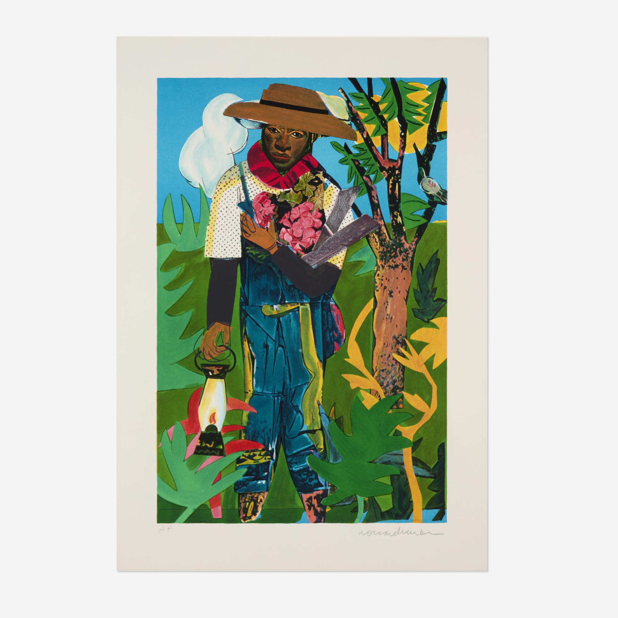 Romare Bearden | Prologue to Troy No. 2 (1972) | MutualArt