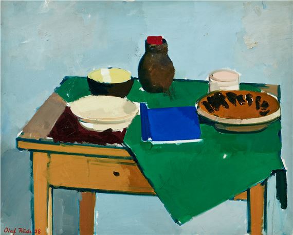 Olaf Rude | Still life on a table | MutualArt