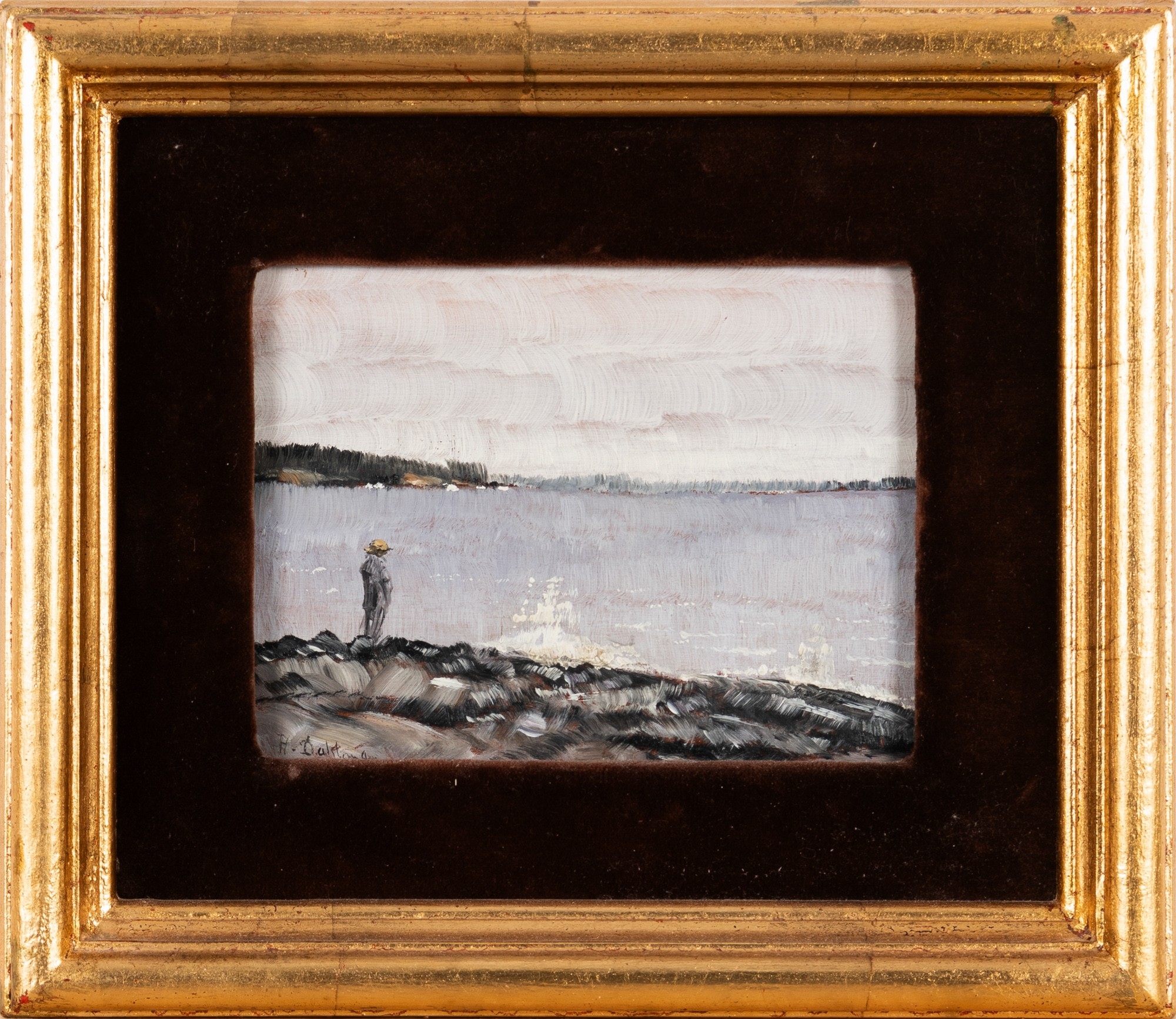 Helge Dahlman | Shore landscape | MutualArt
