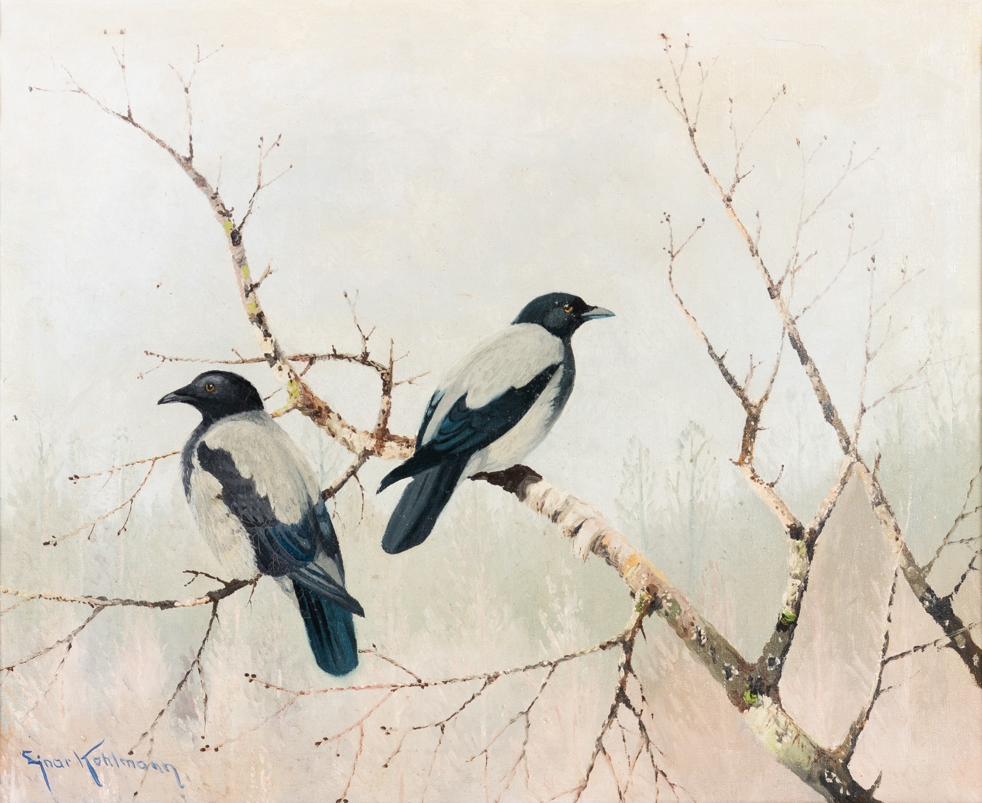 Ejnar Kohlmann | Wood grouse | MutualArt