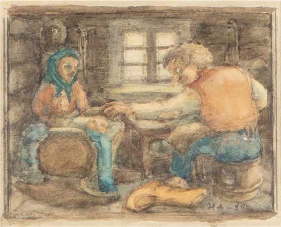 Hannes Autere | Good night (1936) | MutualArt