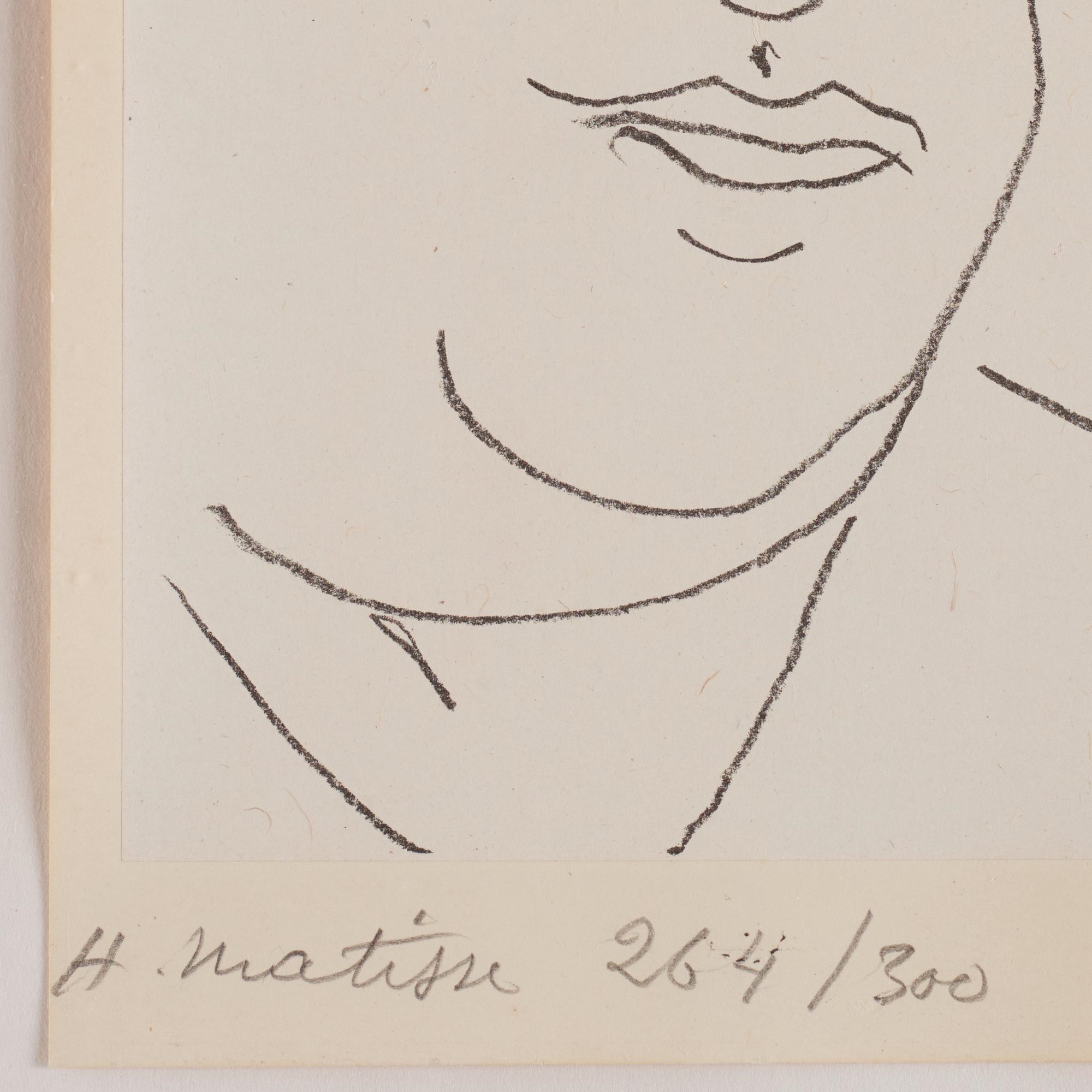 Henri Matisse | Portrait de René Leriche (1949) | MutualArt