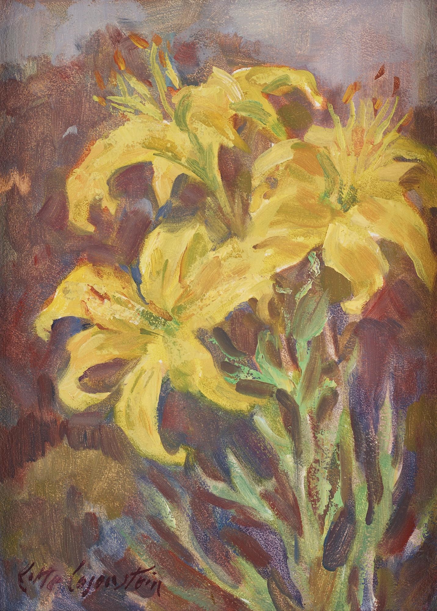 Lotte Laserstein | Flower Still Life | MutualArt