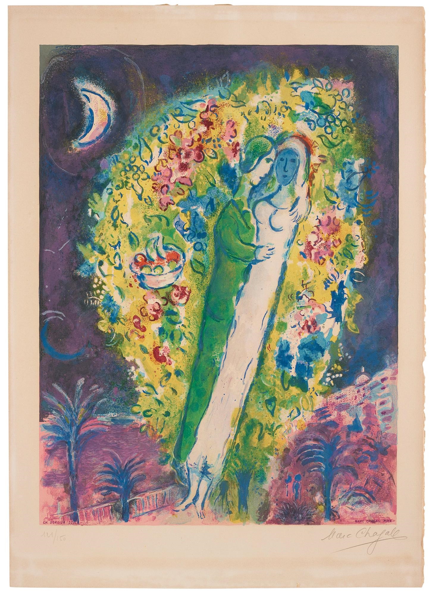 Marc Chagall | LE PAYSAN AU PUITS (1952) | MutualArt