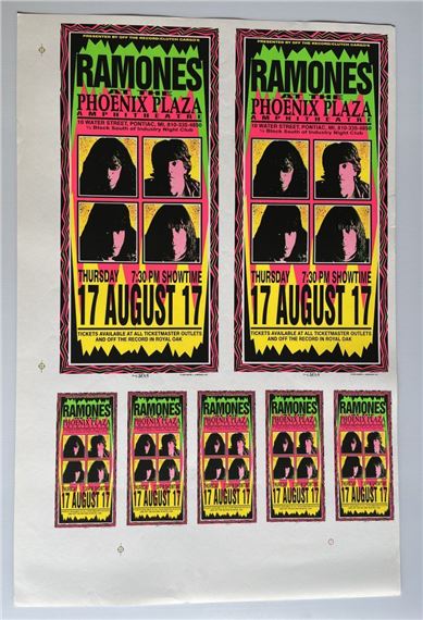 Mark Arminski | THE RAMONES (1995) | MutualArt
