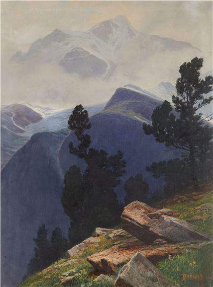 Josef Ferdinand Benesch | Im Hochgebirge | MutualArt