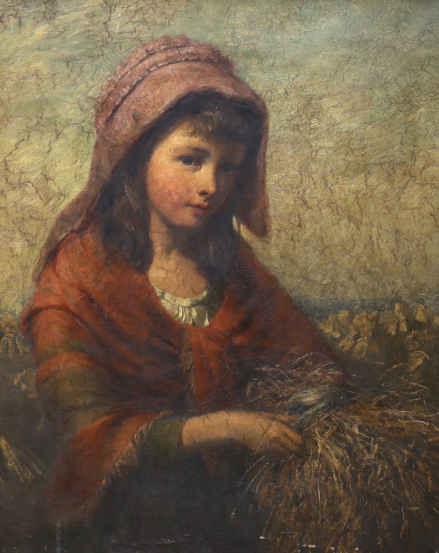 Edward John Cobbett | Portrait of a young girl | MutualArt
