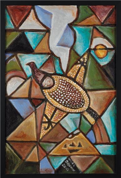 Paul Klee | Kereru Diagonal, After Paul Klee (2007) | MutualArt