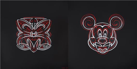 Otis Frizzell | Mickey and Tiki (2009) | MutualArt