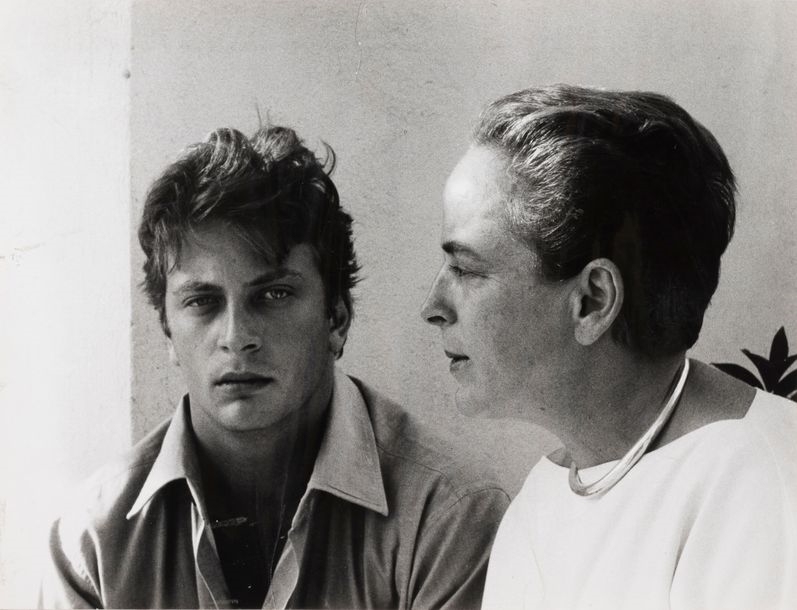 Willy Maywald | Woman with Necklace and Young Man (Circa 1970) | MutualArt