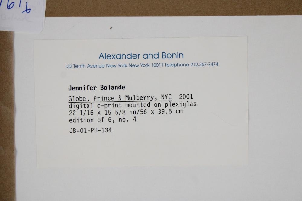 Jennifer Bolande | Jennifer Bolande (2001) | MutualArt