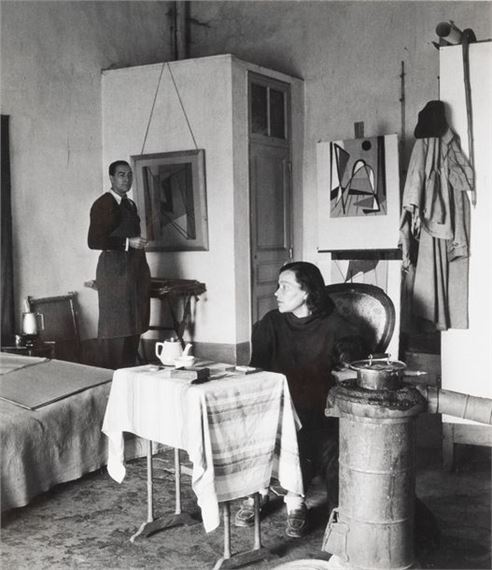 Willy Maywald | Painter Heinrich Maria Davringhausen and his wife ...