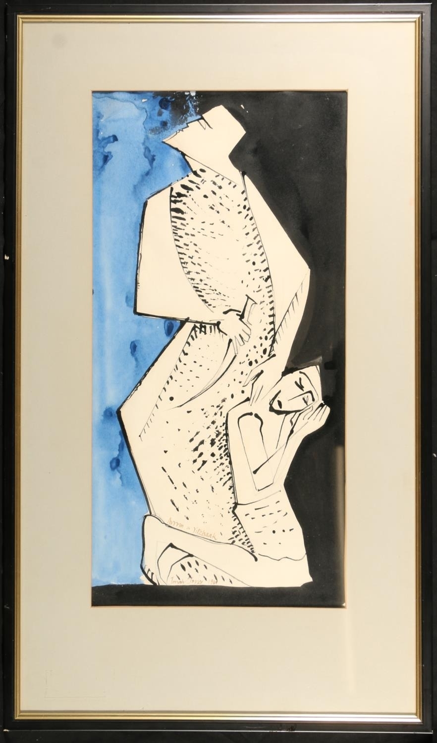 Jonah Jones | Abraham and Isaac (Sketch for Hornton Stone Carving ...