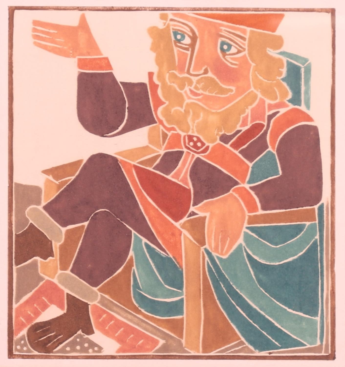 André Derain | A young girl with a red bow | MutualArt