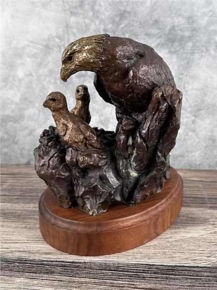 Joe Halko | Joe Halko Montana Eagle Bronze (1976) | MutualArt