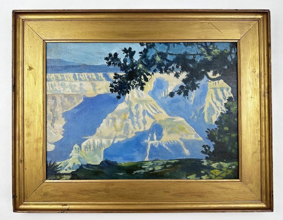 Carl Oscar Borg | Carl Oscar Borg Oil on Board Painting (1901) | MutualArt