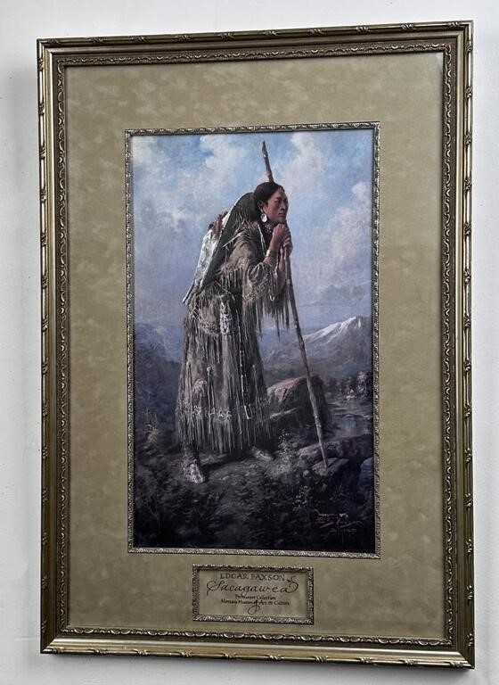 Edgar Samual Paxson | Yellowstone Falls (1895) | MutualArt