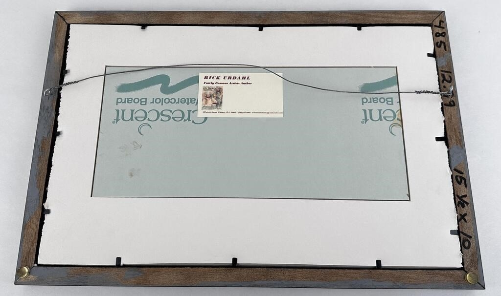 Rick Urdahl | Rick Urdahl Montana Watercolor Painting | MutualArt