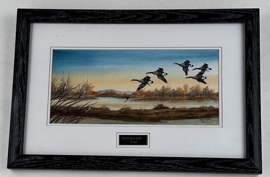 Rick Urdahl | Rick Urdahl Montana Watercolor Painting | MutualArt