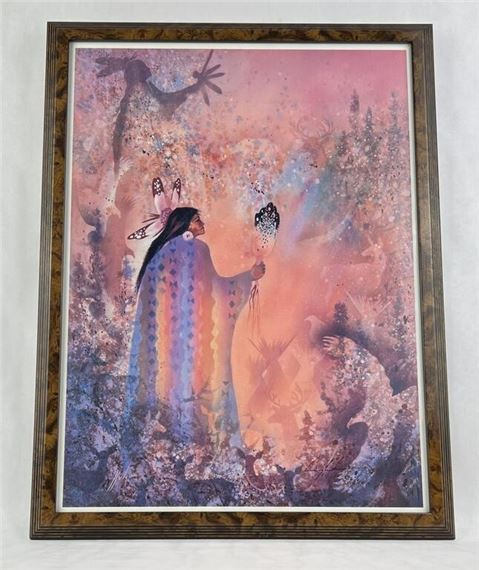 King Kuka | King Kuka Blackfoot Indian Giclee Print Montana (1978 ...